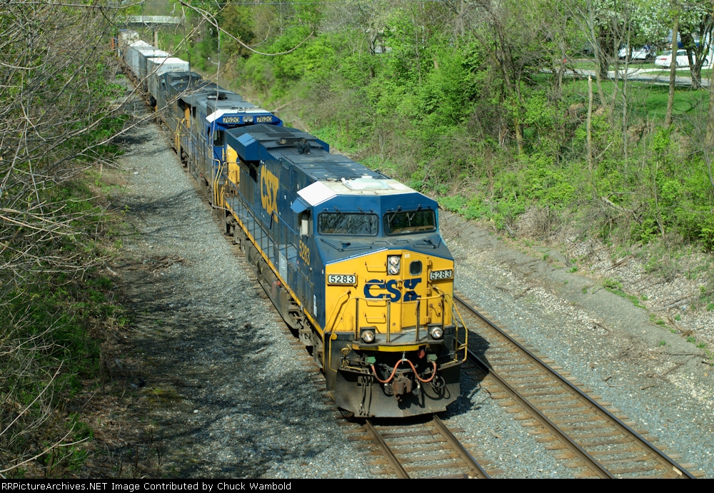 CSX 5283 Eastbound on Q108 Sidney Ohio